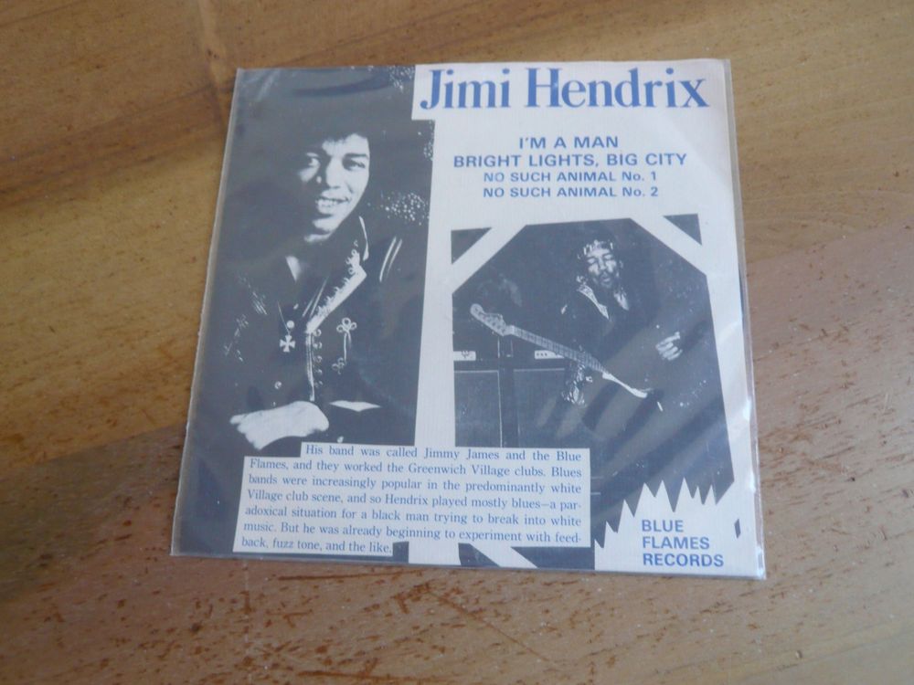 JIMMY JAMES & Blue Flames – I'm A Man/Bright Lights HENDRIX (Neu und ...