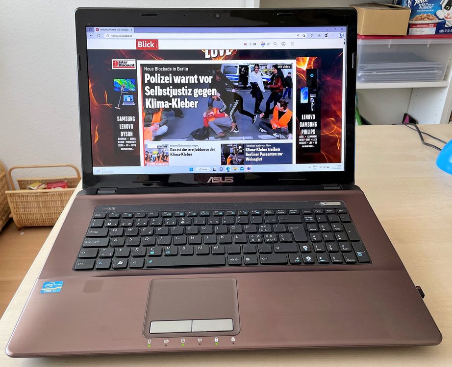 ASUS K73E │8 GB RAM│i7 Core│1 TB HDD | Kaufen auf Ricardo