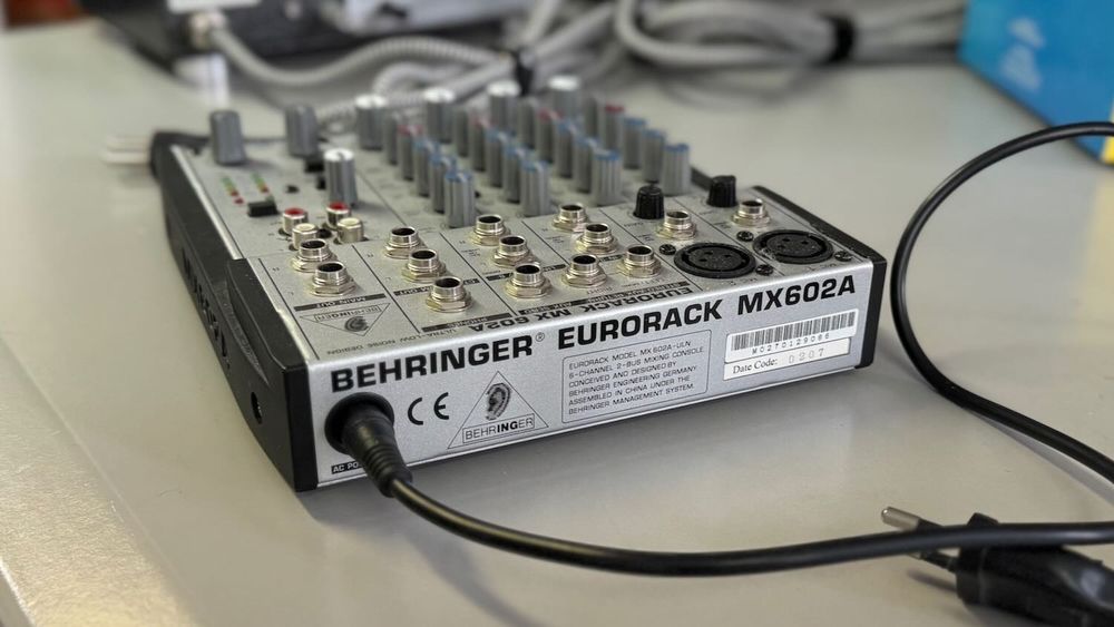 Behringer Eurorack MX602A Kompaktes Mischpult Kompaktmischer | Kaufen ...