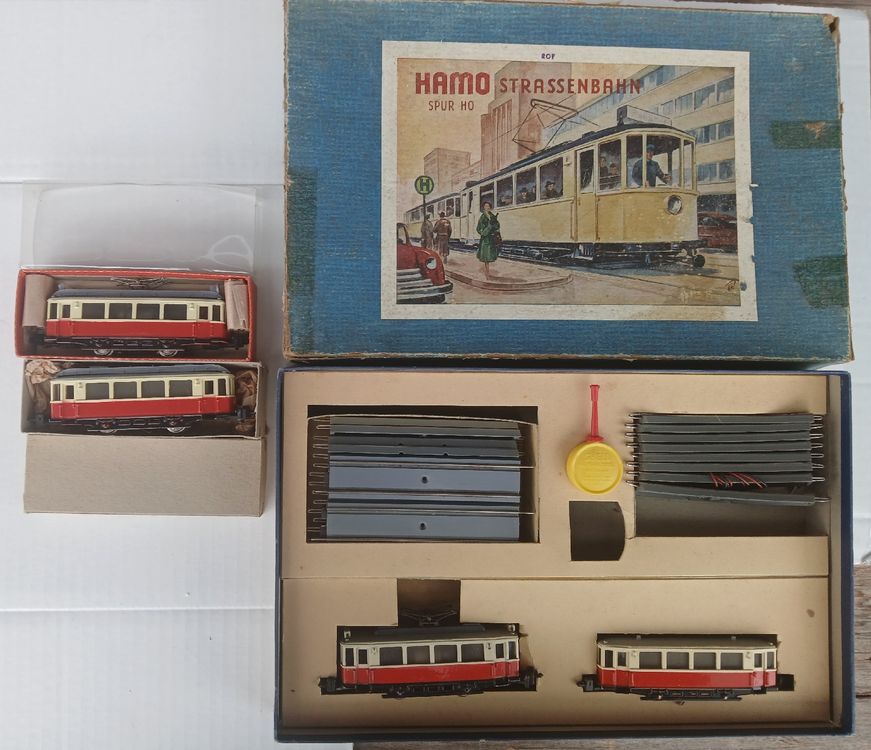 Hamo Strassenbahn mit 2 zusätzlichen Teilen (Gebraucht) in Wirzweli für ...