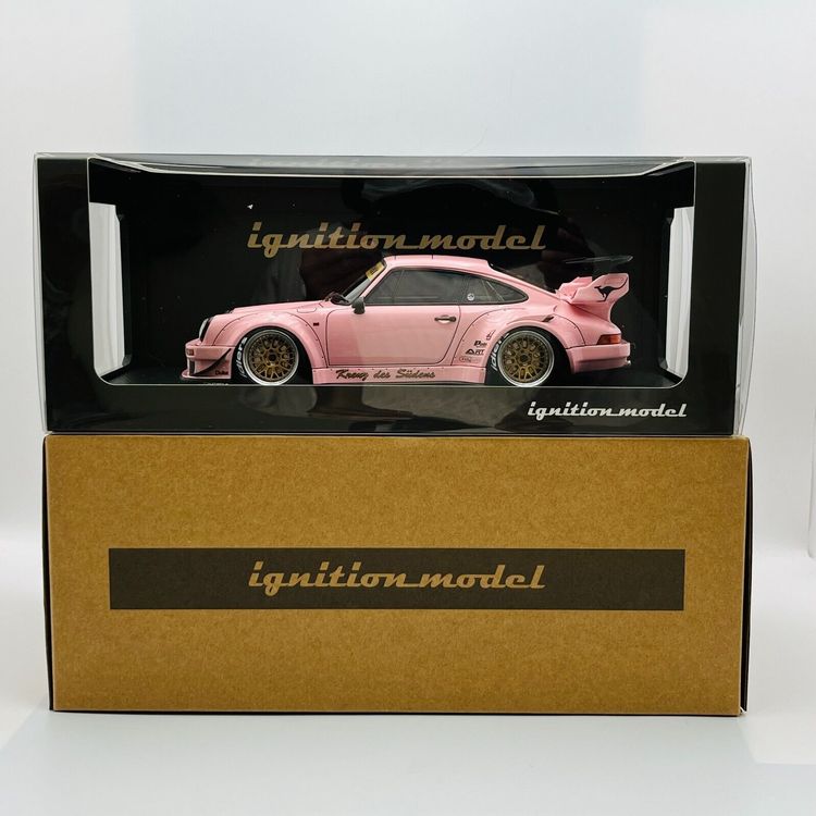 Porsche RWB 930 RAUH-Welt pink IG2475 1/18 Ignition NEU | Kaufen auf ...