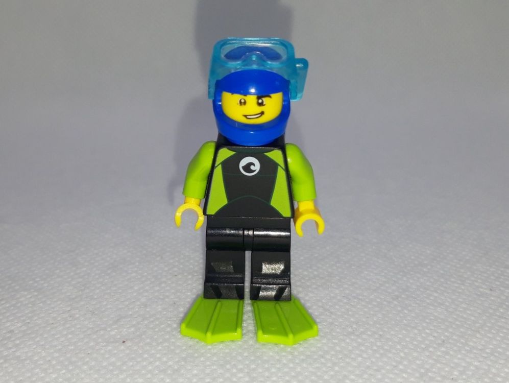 LEGO City Minifigur cty1062 Diver - Male | Kaufen auf Ricardo