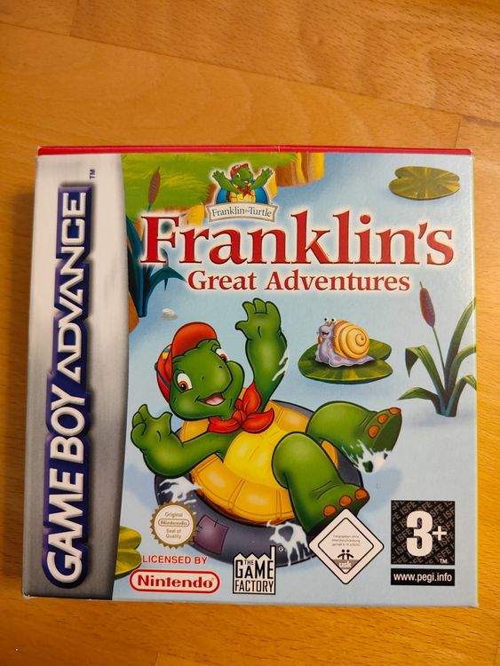 Gameboy Advance Spiel in OVP; Franklin's Great Adventurers (Gebraucht ...
