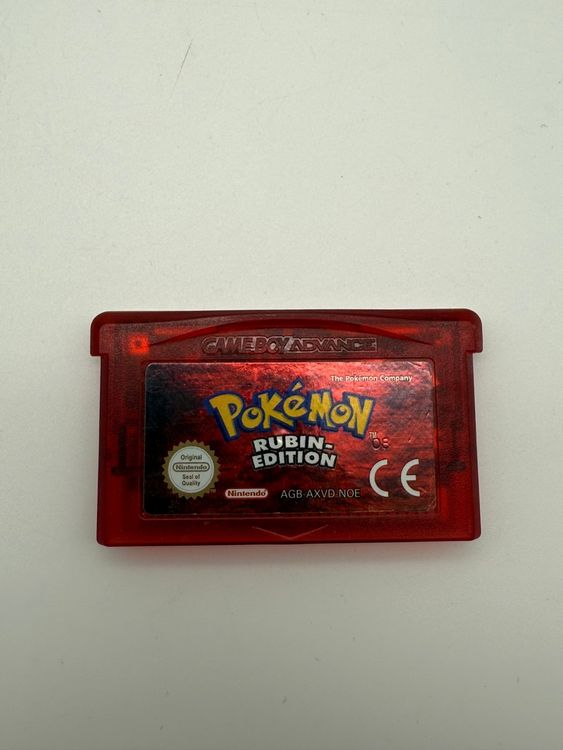 Pokemon Rubin Edition Gameboy advance Deutsch Nintendo (Gebraucht) in ...