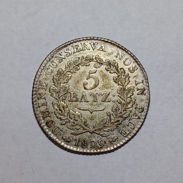 5 Batzen 1809 Basel (Neu (gemäss Beschreibung)) in Pfäffikon ZH für CHF 90 – mit Lieferung auf ...