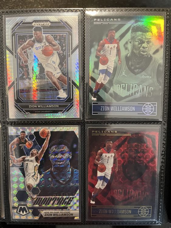 NBA ZION WILLIAMSON lot 4 cards (Gebraucht) in Moudon für CHF 5 – mit ...