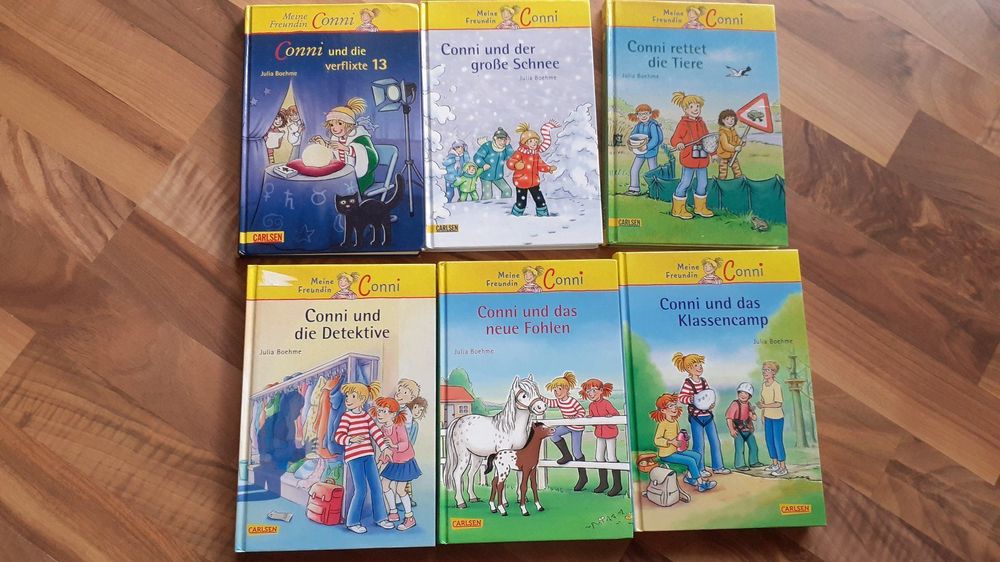 Conni Bücher im Set 6 Bücher (Gebraucht) in Büriswilen für CHF 5 – mit ...