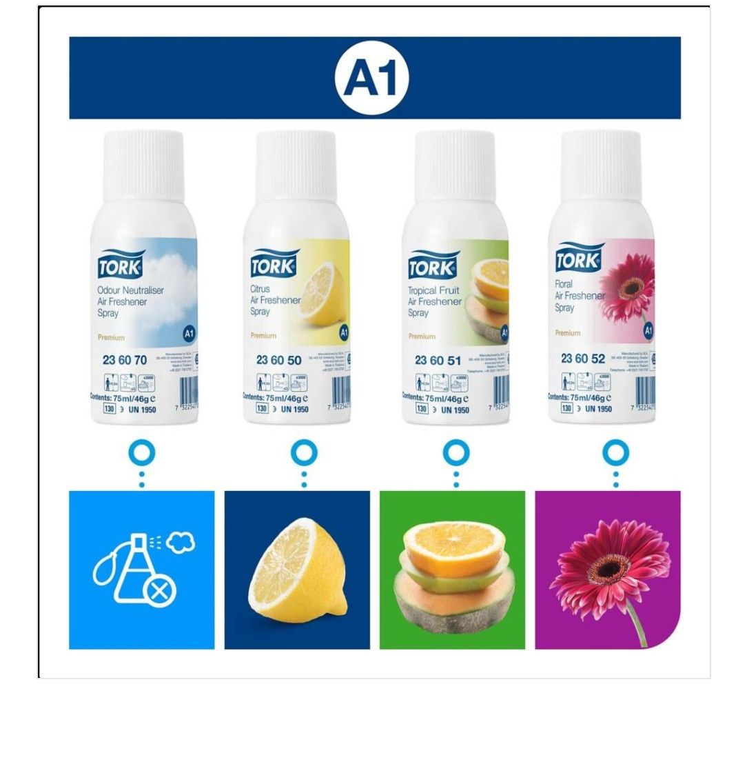 Tork A1 Lufterfrischer Spender Weiss, Top Zustand! (Neu (gemäss ...