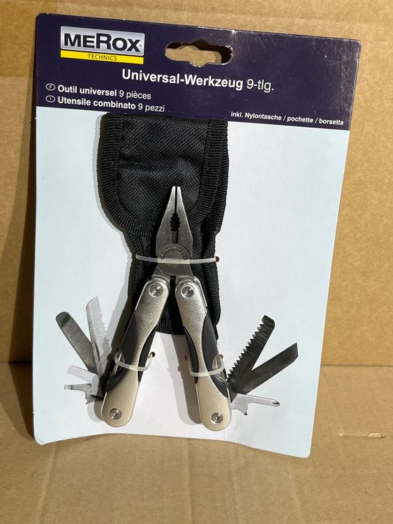 Merox Universal Werkzeug 9-tlg. (Neu und originalverpackt) in Tann für ...