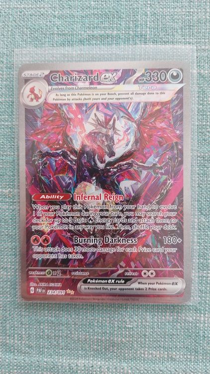 Charizard ex shiny Alt Art SIR Paldean Fates | Kaufen auf Ricardo