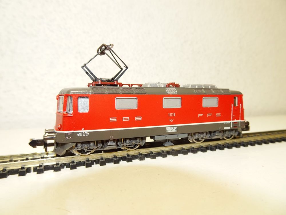 Minitrix Lokomotive SBB 11116 Re 4/4 Spur N 2977 (Neu (gemäss ...