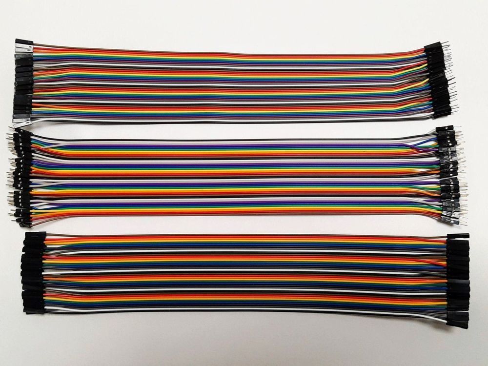 120 Stück Kabel für Breadboard 30 cm (Neu und originalverpackt) in ...