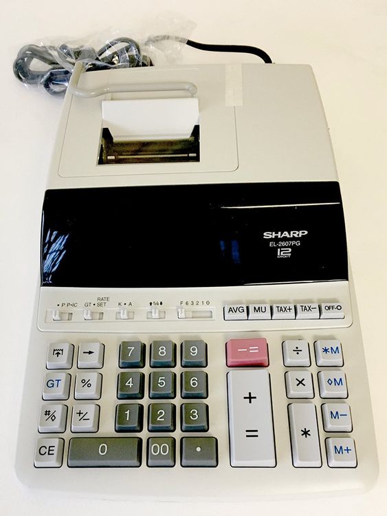 Profi Tischrechner von SHARP (Neu (gemäss Beschreibung)) in Gais für CHF 55 – mit Lieferung auf ...