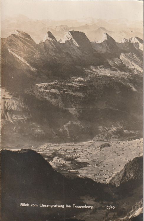 Toggenburg mit Churfirsten (Burkhardt-Karte) (Gebraucht) in Rorschacherberg für CHF 4 – mit ...