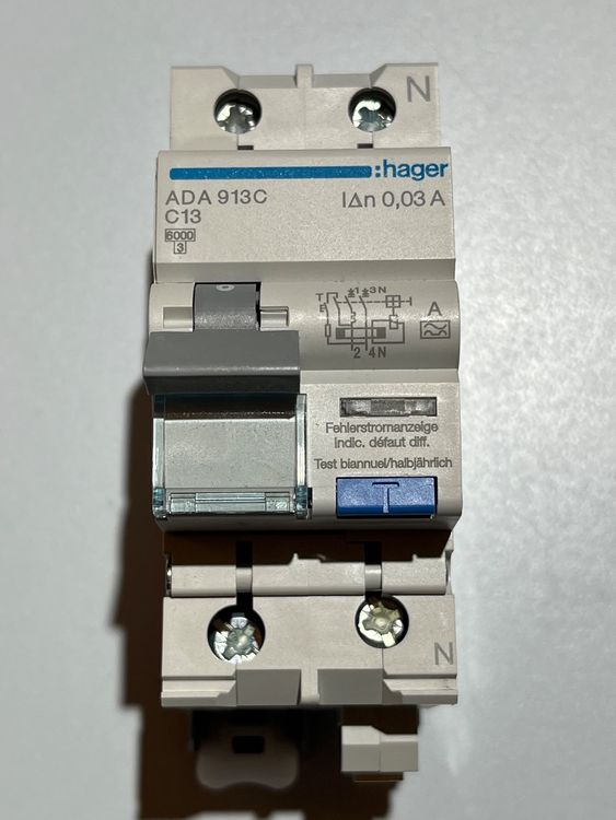 Hager FI/LS 13A/30mA (Neu (gemäss Beschreibung)) in Winterthur für CHF ...