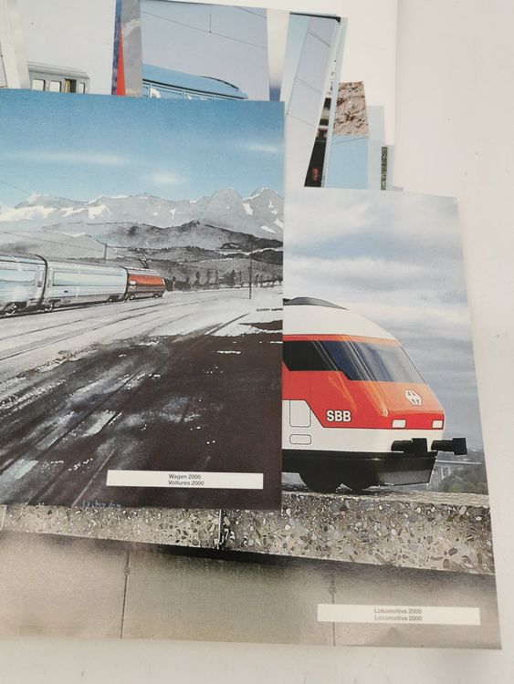 SBB Poster Plakat Miniposters Personen & Güterwagen A4 | Kaufen auf Ricardo