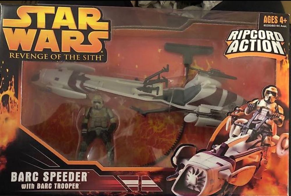 Star Wars Vehicle Fahrzeug Revenge of sith Barc Speeder ovp (Neu und ...