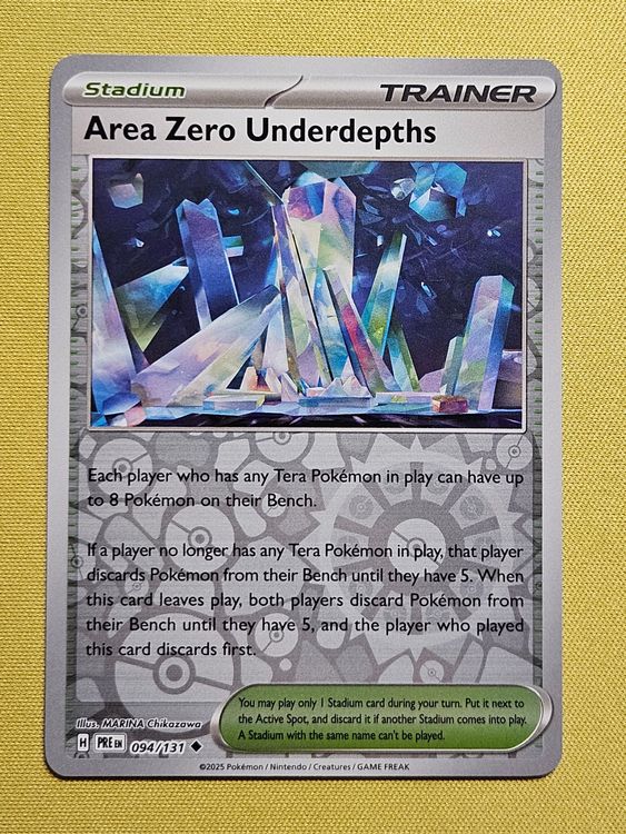 Prismatic Evolutions - Area Zero Underdepths 094/131 EN (Gebraucht) in ...