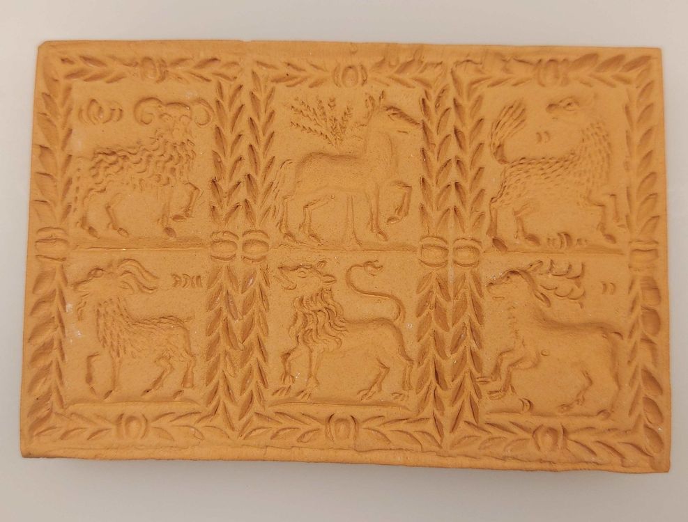 Aenis Anis Änis Model 8x12cm mit 6 Tiermotiven aus Ton (Gebraucht) in ...