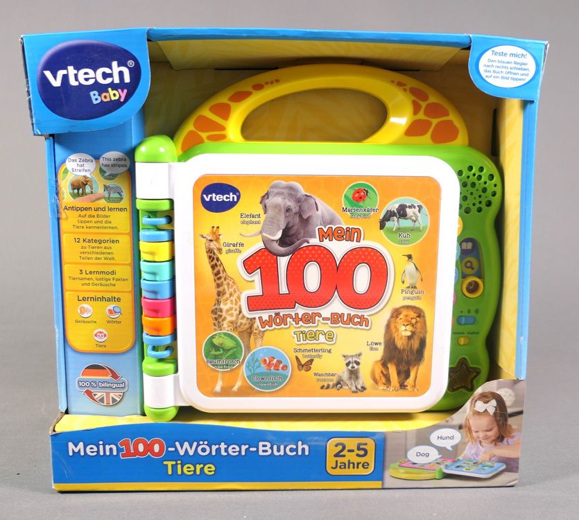 VTech Mein 100-Wörter-Buch: Tiere | Kaufen auf Ricardo