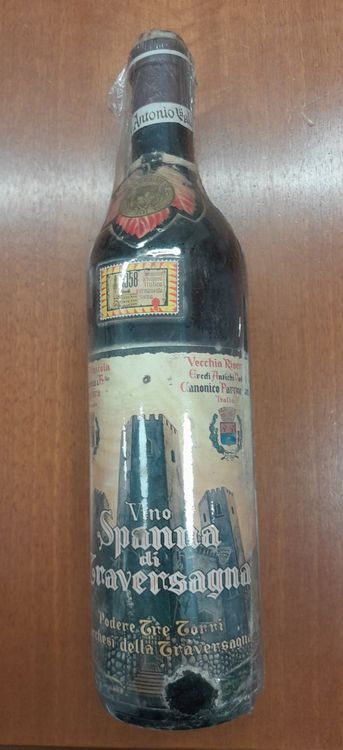 SPANNA VINO DA COLLEZIONE ANNATA 1958 CL 75 - OFFERTA 2024 (Gebraucht ...