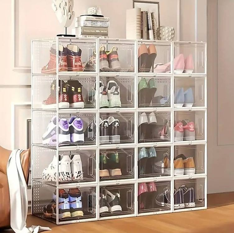 34er-Pack Schuhboxen / Schuh Organizer (neu) (Gebraucht) in Safenwil ...