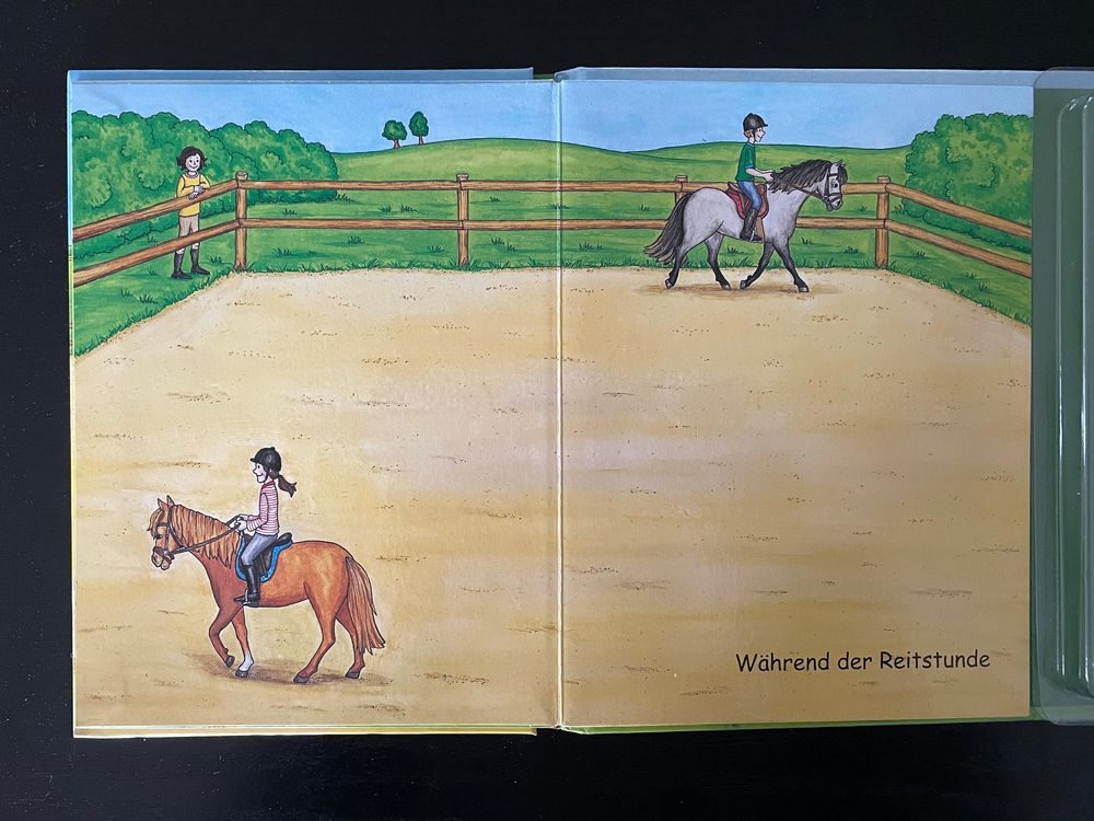 Kinderbuch Buch Magnetbuch Ponyhof Tiere Ponys Spass (Gebraucht) in ...