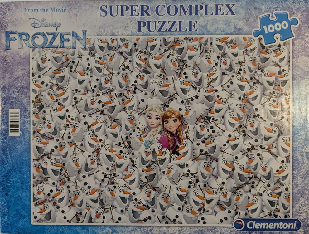Super Complex Puzzle Disney Frozen (Gebraucht) in Uttigen für CHF 8 ...