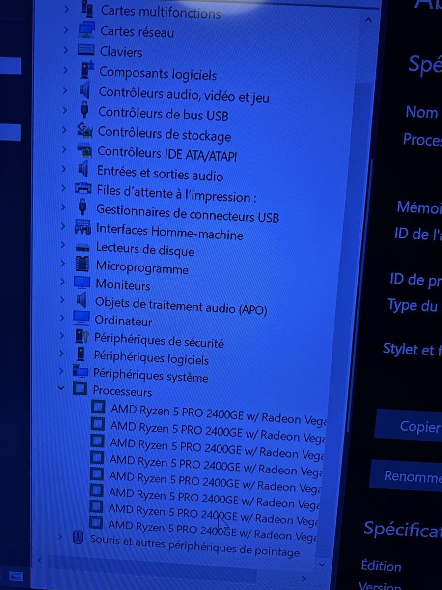 HP EliteDesk Mini PC: Ryzen 5 Pro, 8GB RAM, Windows 10💻 (D'occasion) à ...