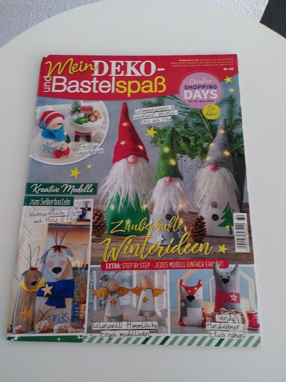 ~Heft Mein Deko- und Bastelspass 32-2018 (Gebraucht) in Felben ...