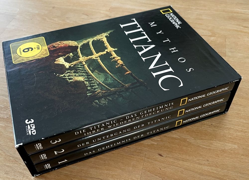 Titanic Mythos - Box 3 DVD National Geographic (Gebraucht) in Savagnier für CHF 6 – mit ...