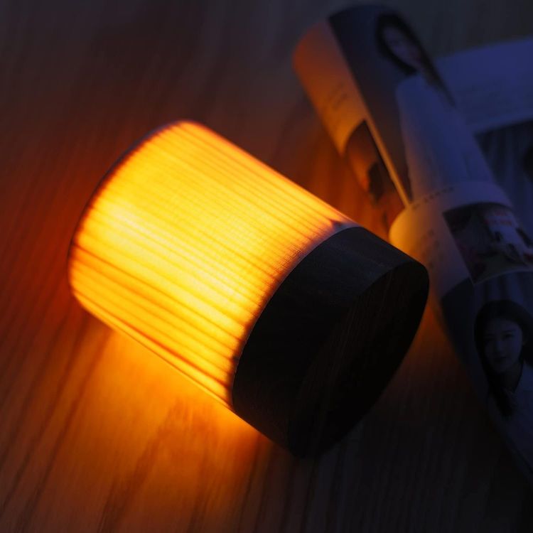 Led Nachttischlampe Design Touch Dimmbar Athmosphäre USB C (Neu und ...