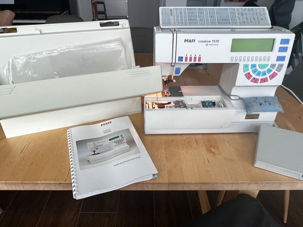 Pfaff creative 7570 Nähmaschine (Gebraucht) in St. Gallenkappel für CHF ...