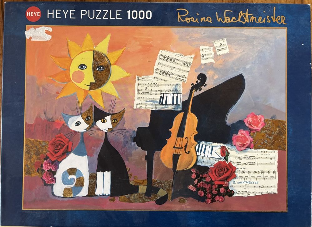 Heye Puzzle 1000 Teile "Rosina Wachtmeister" Cello (Gebraucht) in Schönenberg ZH für CHF 7 – mit ...