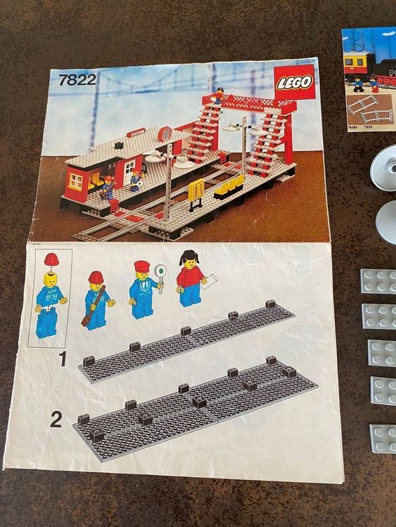 Lego Eisenbahn Nr. 7822, Bahnübergang | Kaufen auf Ricardo