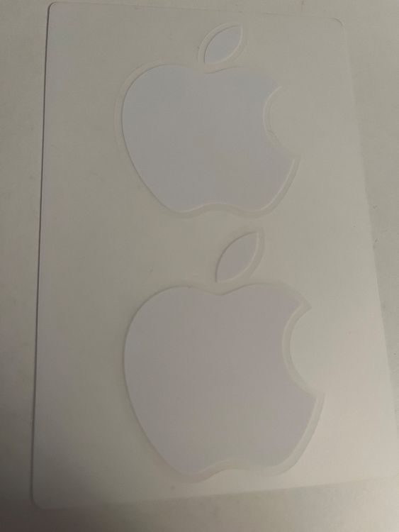 Original Apple Sticker Weiss / White (Neu (gemäss Beschreibung)) in ...