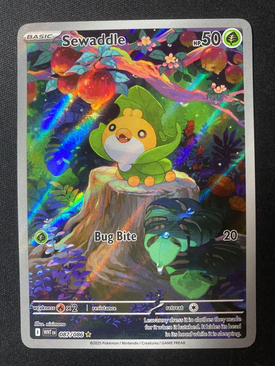 Sewaddle 87 - Strawickl - Illustr. Rare - White Flare - EN (Neu (gemäss ...