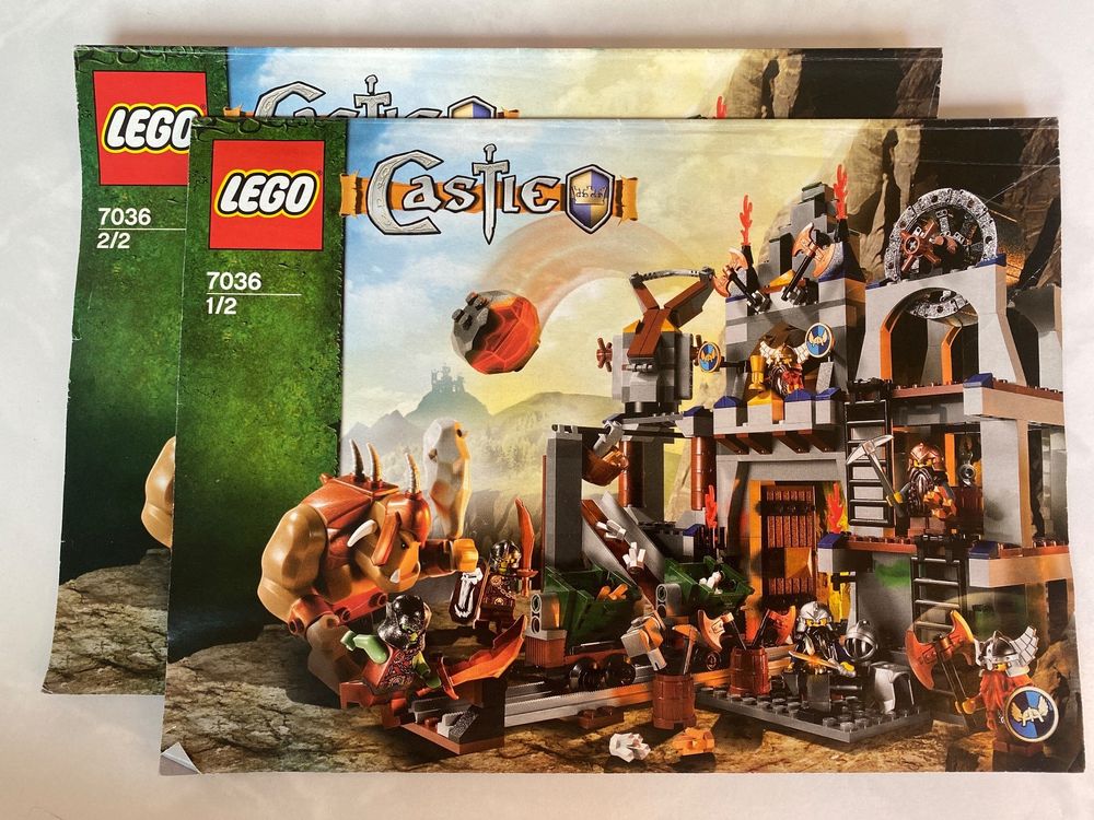 LEGO 7036 - Castle Ritter Dwarves' Mine Zwergenmine (Gebraucht) in ...