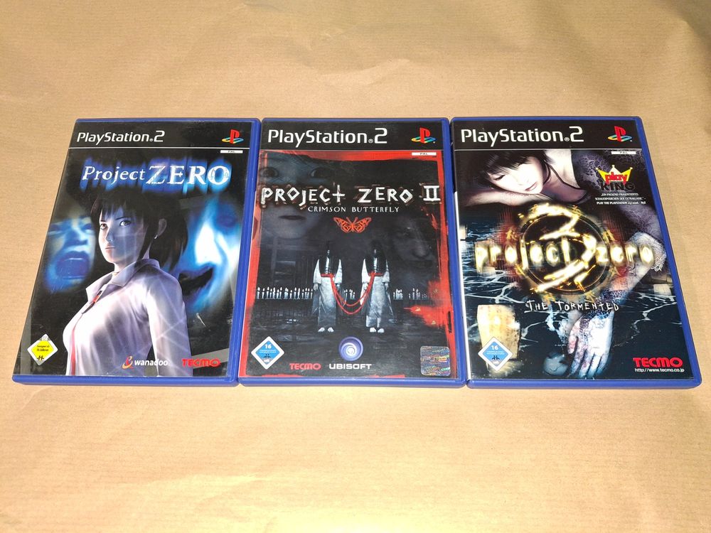 Project Zero PS2 Set: 1 2 Crimson Butterfly 3 The Tormented | Kaufen auf Ricardo