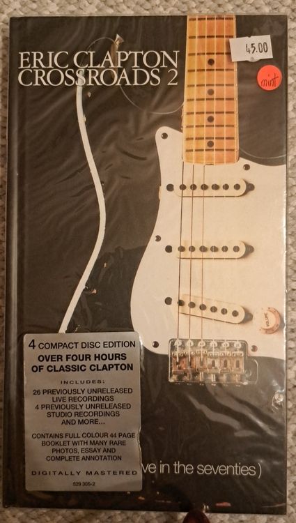 Eric Clapton Crossroads 2 - 4CD Box-Set (Neu und originalverpackt) in ...