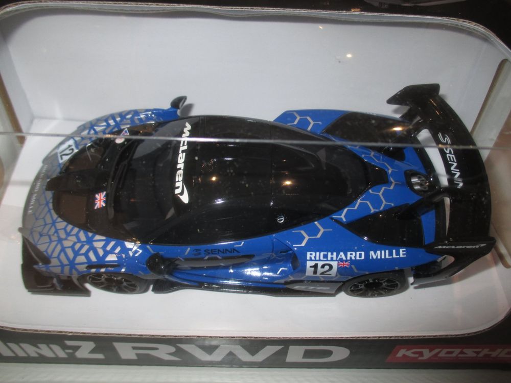 Kyosho / Mini-Z / McLaren Senna GTR / Blau / RTR / #12 (Neu und ...