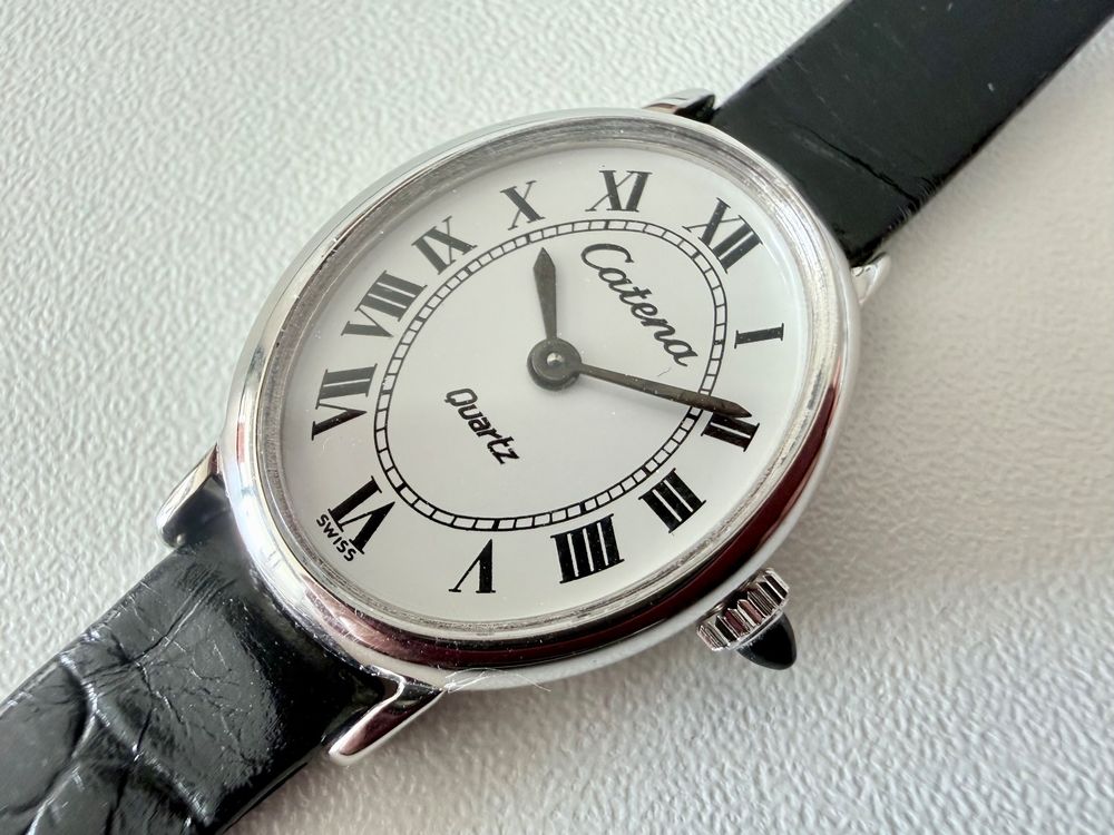 CATENA “Oval” type, Stainless Steel, Quartz, Swiss (Neu und ...
