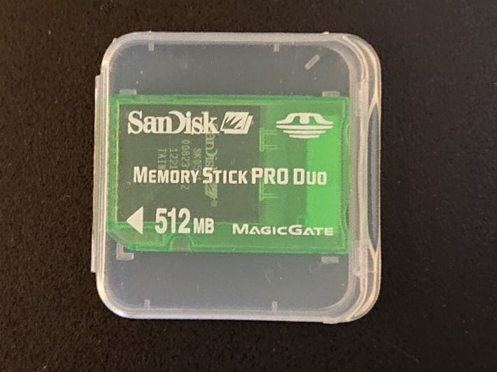 NEU - Memory Stick Pro Duo - San Disk Magic Gate - 512MB (Neu und ...