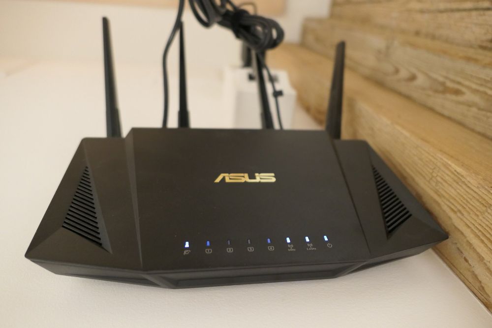 3x Asus Dual-Band WiFi Router RT-AX58U WiFi 6 mit Garantie (Gebraucht ...