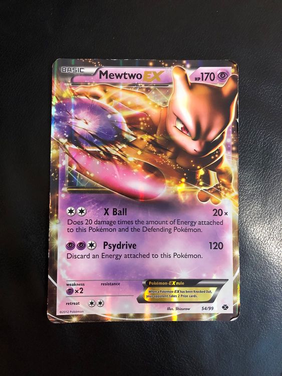 Mewtwo EX 54/99 Jumbo XXL Ab 1 (Gebraucht) in Paradiso für CHF 4 – mit ...
