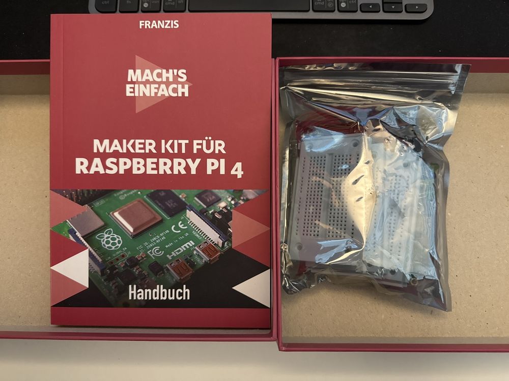 Raspberry Pi 4 Maker Kit - Mach's einfach - Neuwertig! (Neu (gemäss ...