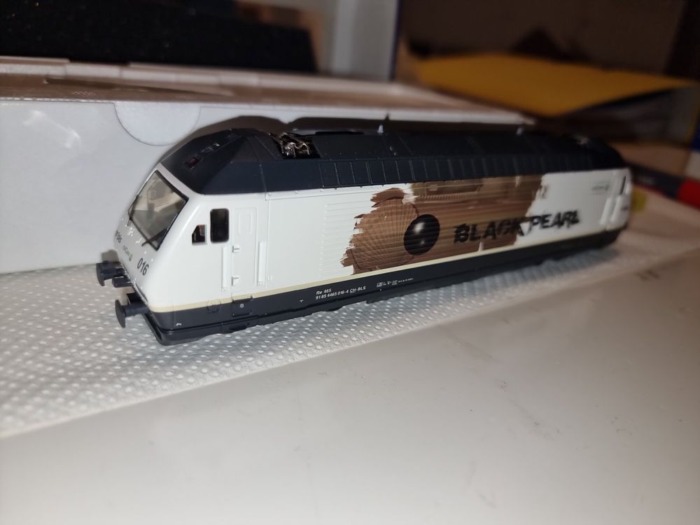 Roco 73277 Re 460 BLS BLACK PEARL - H0 DC digital mit Sound (Neu ...