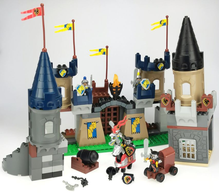 Lego Duplo Ritter, Schloss, Kanone, Figuren und mehr (Gebraucht) in ...