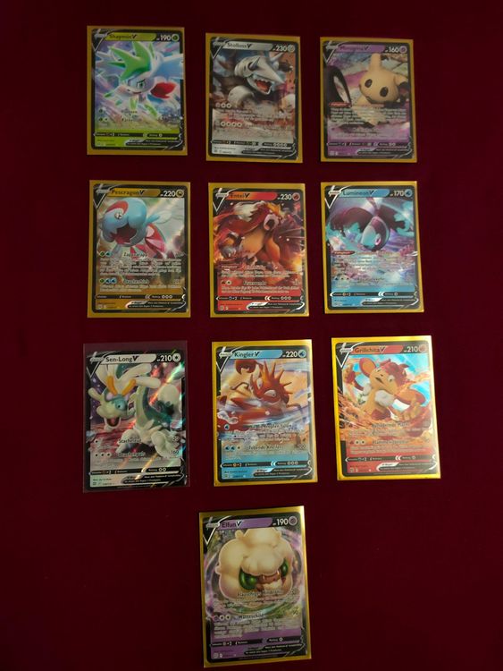 Pokemon V Vstar Character Rare (DE) ab 1 Fr. (Neu (gemäss Beschreibung ...