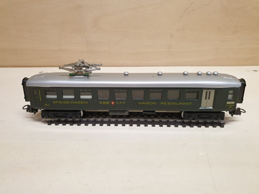 Märklin 348/2 - SBB Speisewagen, Dr41010, 33T, Blech (Gebraucht) in Waengi für CHF 19 – mit ...
